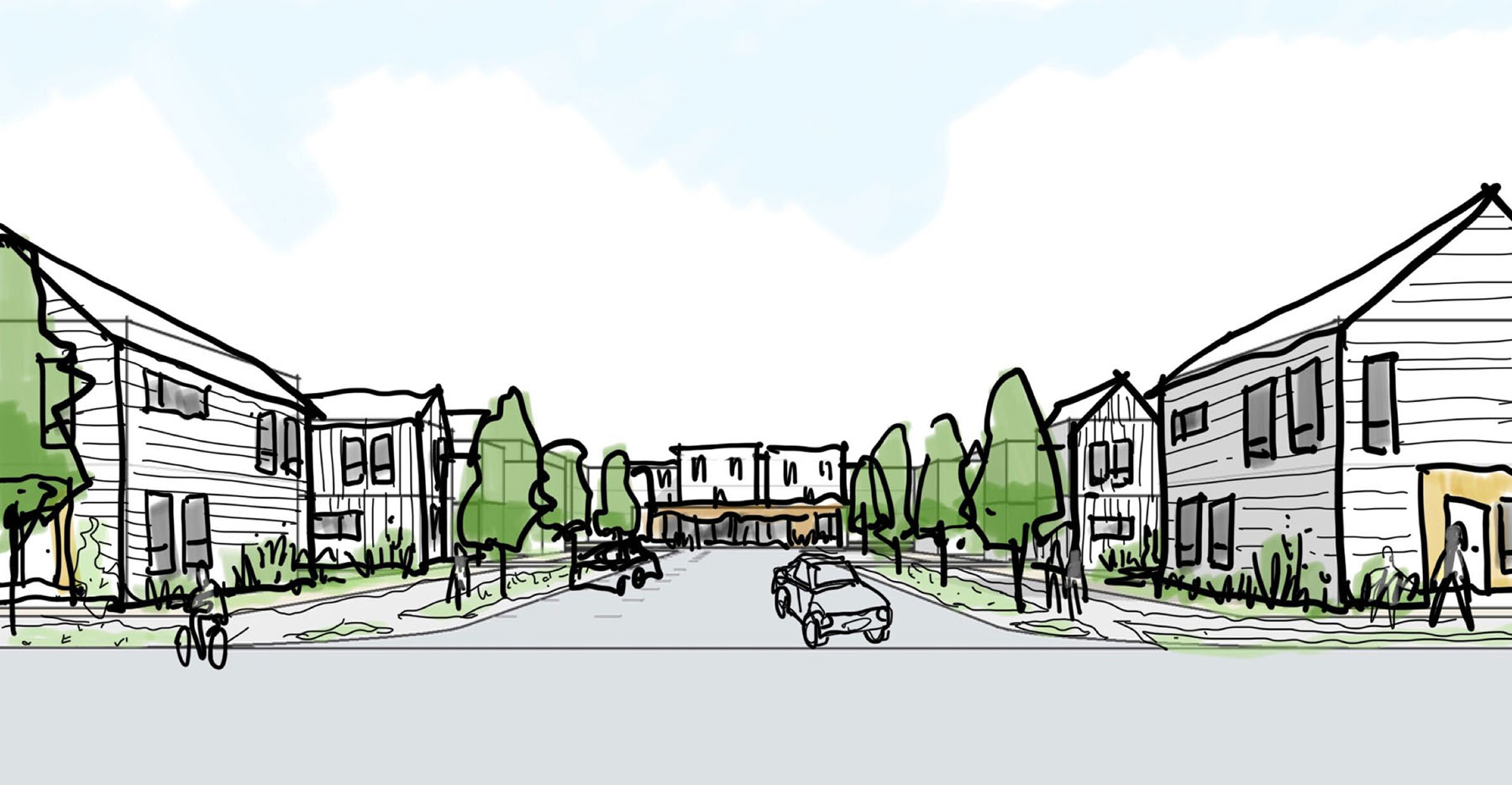 Ensley Mixed-Use Neighborhood | David Baker Architects