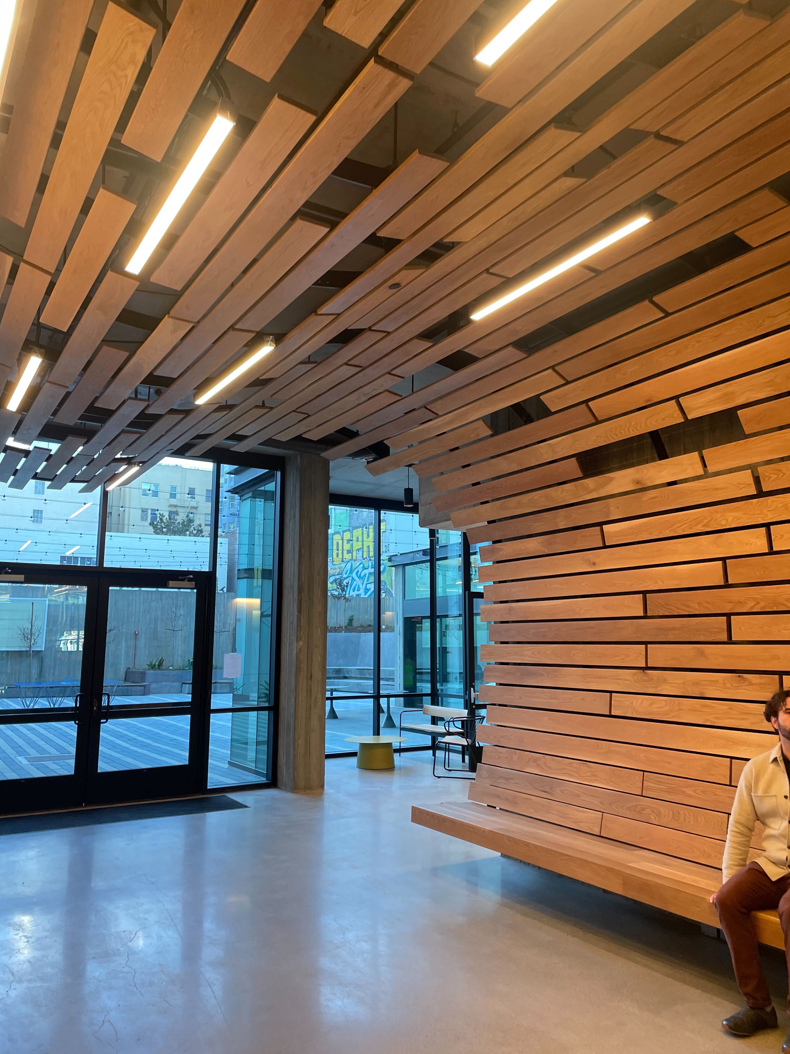 555 Larkin Lobby | David Baker Architects