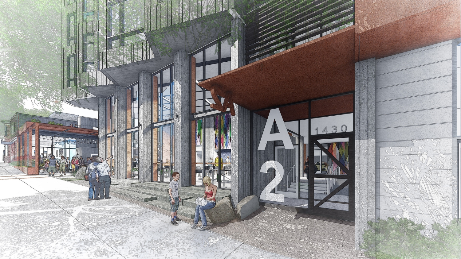 A2 Apartments | David Baker Architects