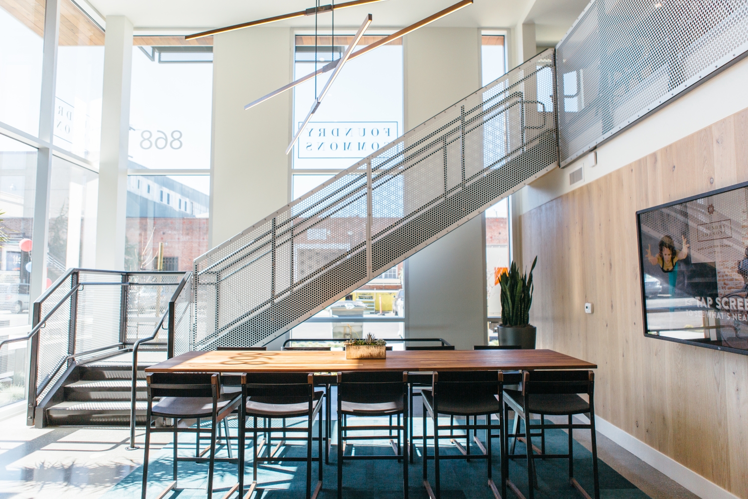 Foundry Commons Interiors David Baker Architects