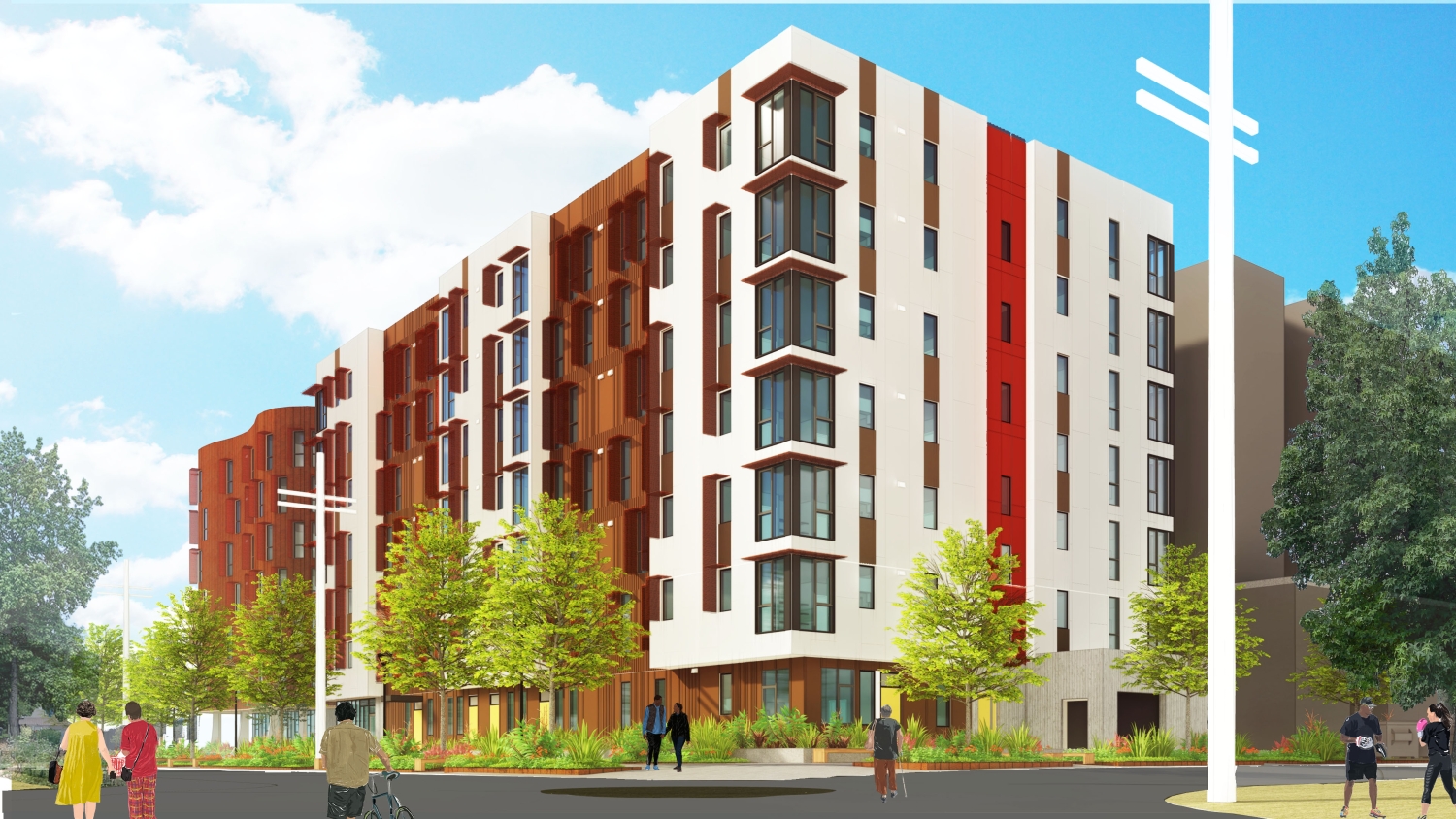 Africatown Plaza | David Baker Architects