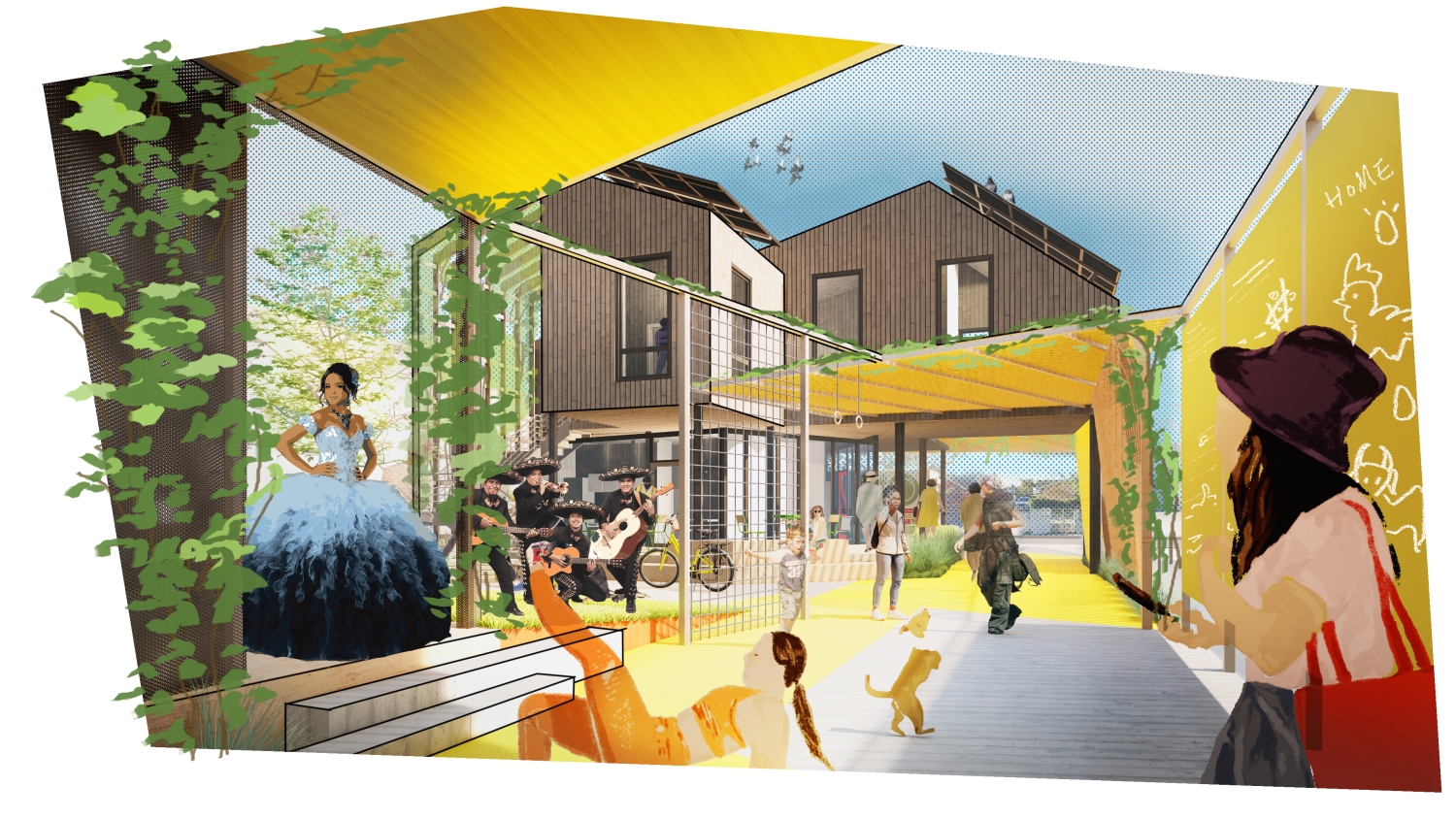 More-Plex: A Dynamic Kit for Collaborative Living | David Baker Architects