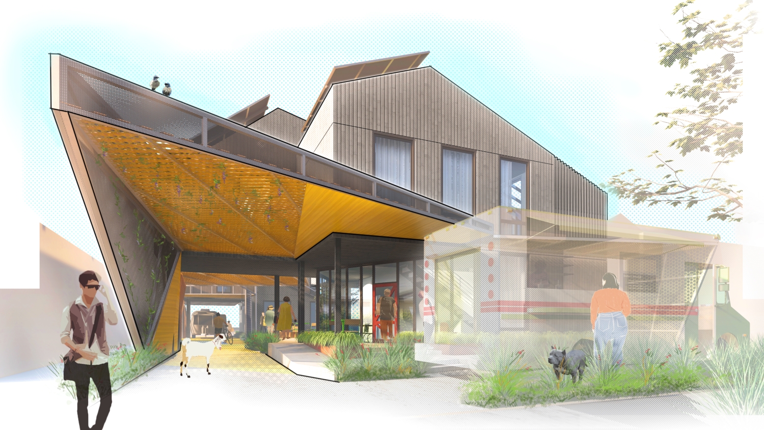 More-Plex: A Dynamic Kit for Collaborative Living | David Baker Architects