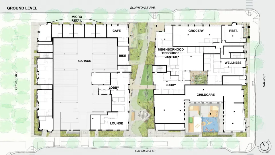 Amani and Nia at Sunnydale | David Baker Architects